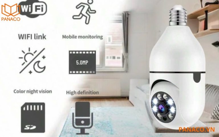 Bán camera Yoosee PNC203 không dây chuôi bóng đèn giá rẻ