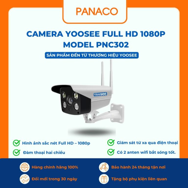 Mẫu Camera Yoosee IP Wifi, Xoay 360 Độ Chính Hãng - Giá Rẻ