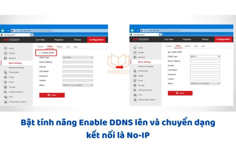 Hướng dẫn cách tạo, cài đặt tên miền cameraddns.net có VIDEO