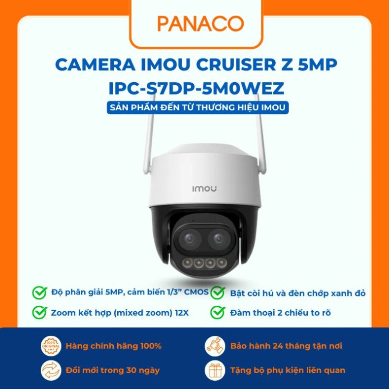 Camera Imou Trong Nhà, Ngoài Trời, Xoay 360 Chính Hãng